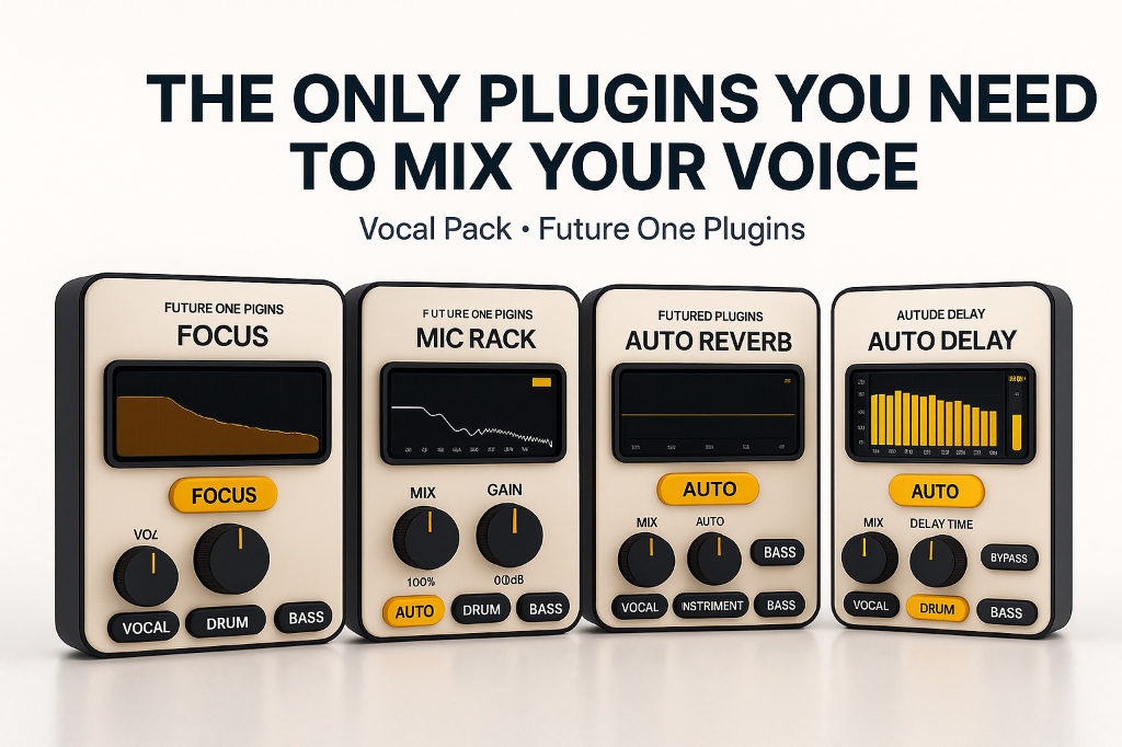 Future One Audio Plugins | Mixing, Vocals, Instruments and MIDI Tools